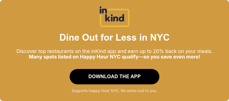 Valerie NYC | Best Cocktail Bars | Happy Hour