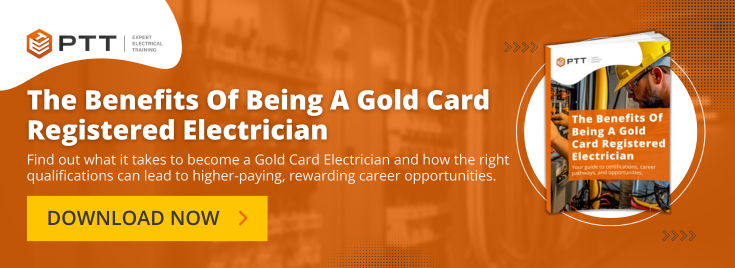 What Is a Gold Card Electrician? ECS Gold Card Explained